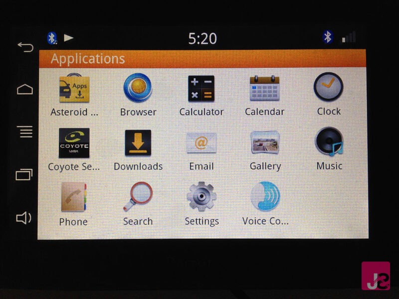Parrot Asteroid Tablet Review - Hands On - James Simpson